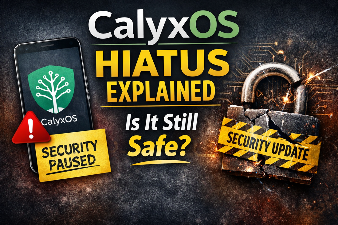 CalyxOS Hiatus Explained (2025–2026) — Is CalyxOS Still Safe and What ...